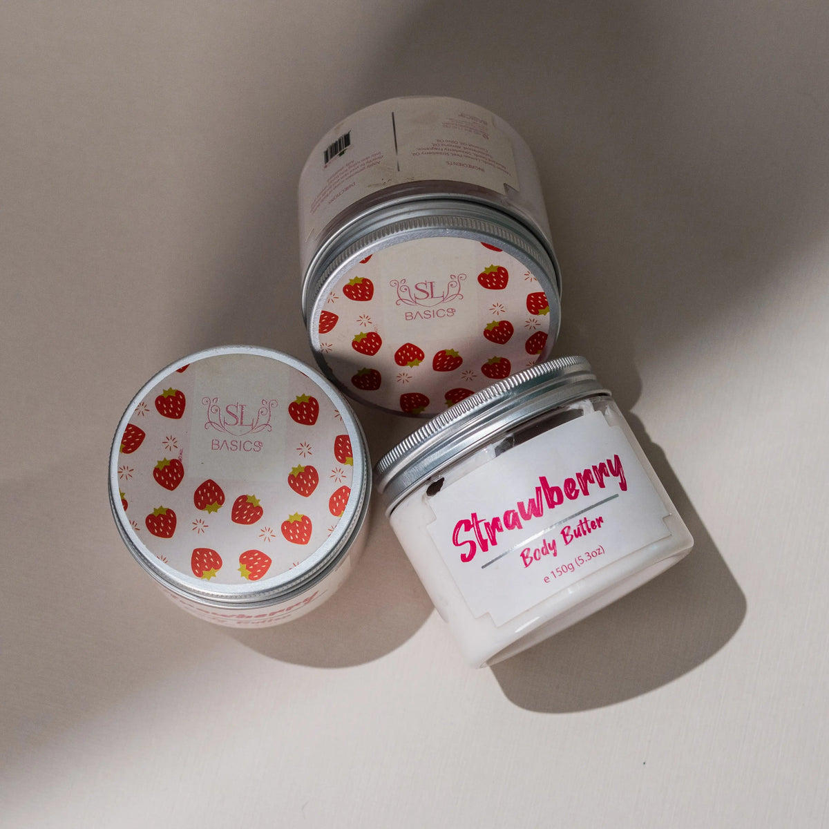Strawberry Body Butter | Natural skin care range – SL Basics