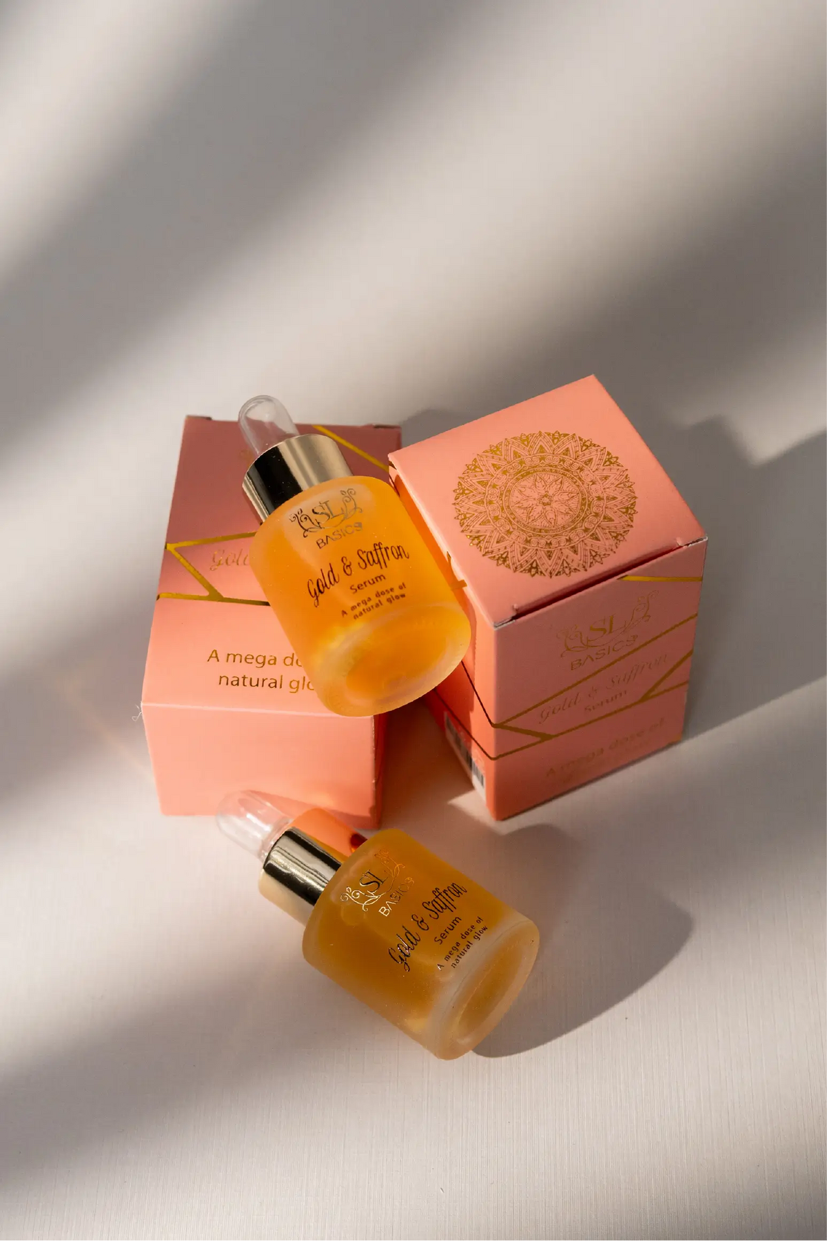 Gold & Saffron Serum | Finest Strands Of Saffron – SL Basics