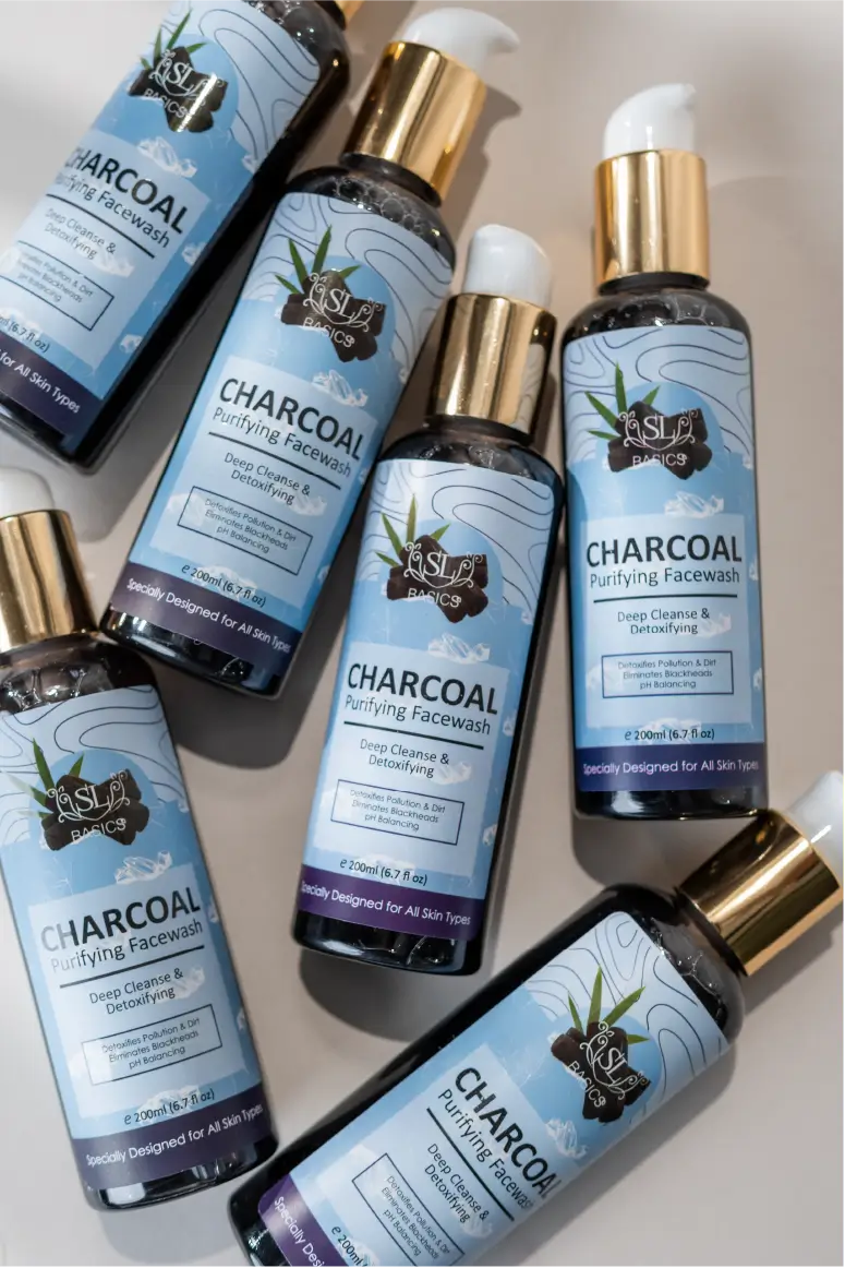 Charcoal Facewash | Oil Control & Pore Care | SL Basics