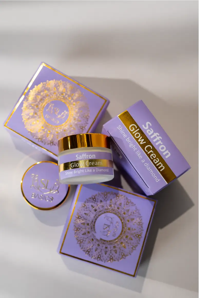 Saffron Glow Cream | Youthful & Healthy Skin – SL Basics